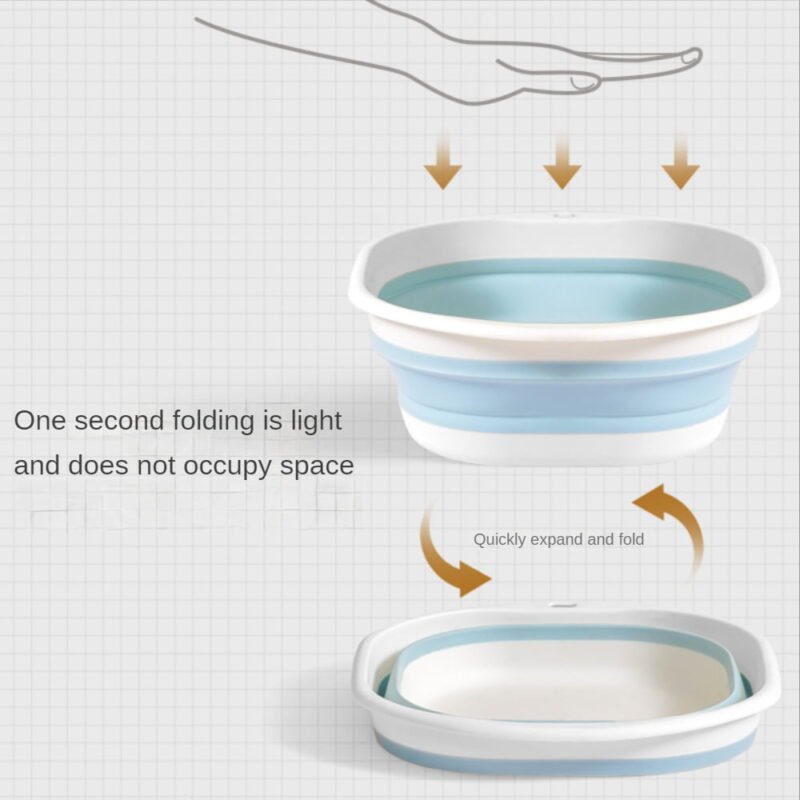 NW 1776 Collapsible Washbasin, Reusable, Foldable, Lightweight, Large ...