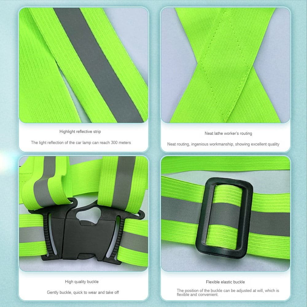 NW 1776 Hi Vis Safety Vest - Adjustable Bright Neon Color High ...